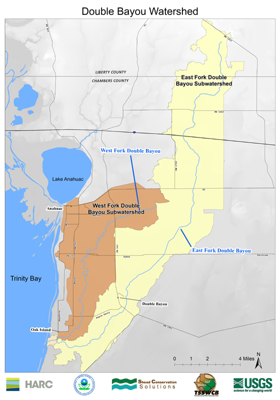 About the Watershed – The Double Bayou Watershed Protection Plan